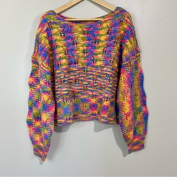 wild fable | Sweaters | Wild Fable Womens Plus Size Cropped Open Knit ...